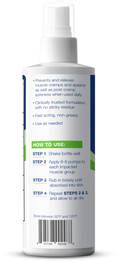 Muscle Cramp Spray: Muscle Pain Spray | Theraworx