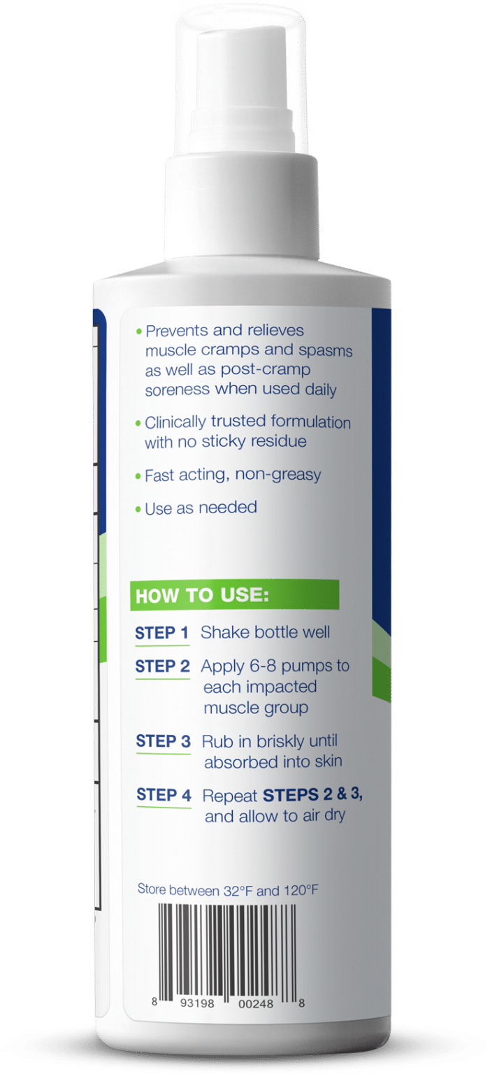 Muscle Cramp Spray: Muscle Pain Spray | Theraworx