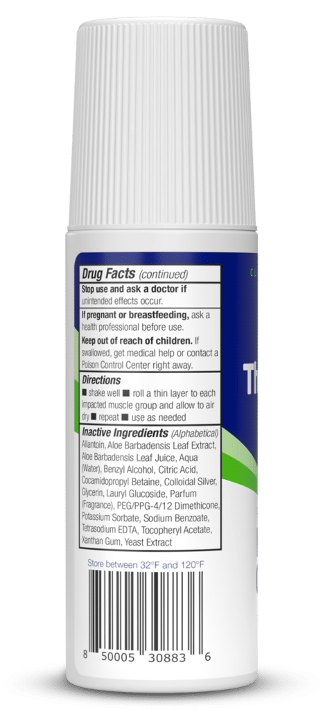 Muscle Cramp Roll-On Lotion | Theraworx